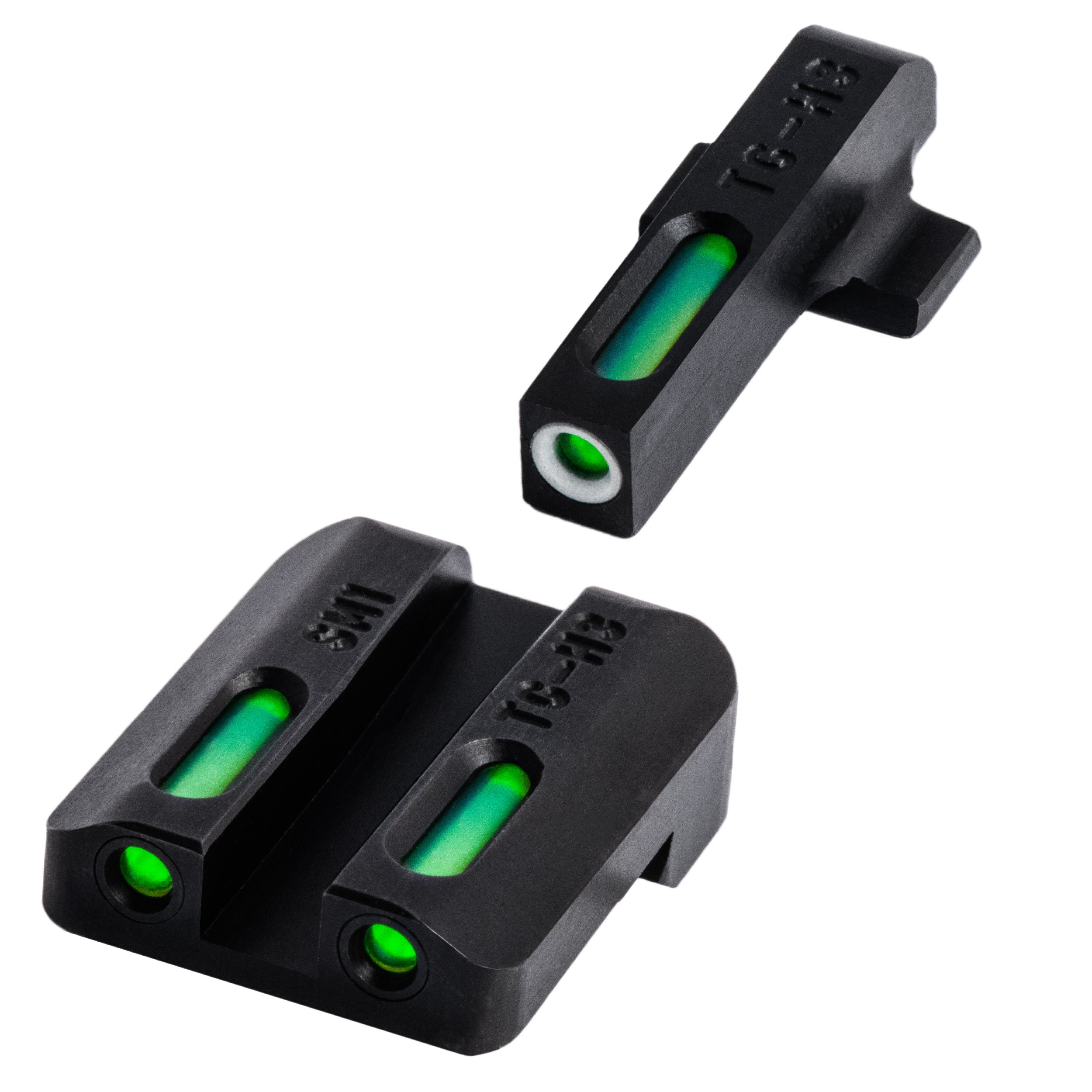 TRUGLO TFX Handgun Sight | Durable Shock-Resistant Compact Brightly Glowing Tritium & Fiber-Optic Xtreme Day/Night Sight, Compatible with Steyr Mannlicher Handguns