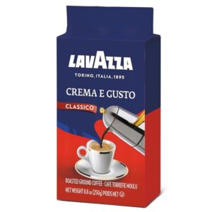 Lavazza Crema e Gusto Classico, 4 Brick of 250 Gr Each