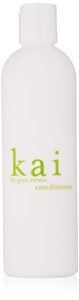 kai conditioner, 10 fl oz., vegan hair conditioner infused with argan oil for silky, frizz free hair. scented with the delicously, fresh + clean fragrance, cruelty free, made in the usa