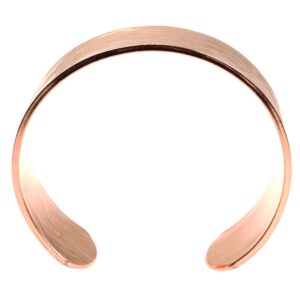 John S. Brana Chased Copper Cuff Bracelet - 100% Solid Copper Cuff Handmade Jewelry