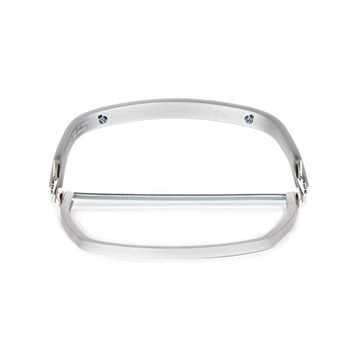 MSA 10158799 V-Gard Frame - General Purpose & Elevated Temperature Applications, Fits Cap-Style Hard Hats, Metal - Heavy Duty Anodized Aluminium, Durable & Replaceable Safety Helmet Accessory