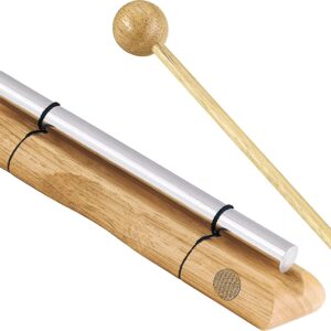 Energy Chime with Mallet For Meditation, Sound Healing, Yoga and Classrooms — Long Resonance Pure Tone