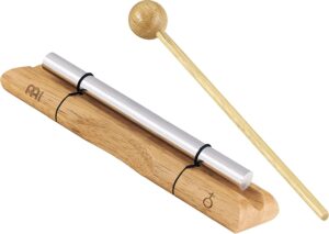 energy chime with mallet for meditation, sound healing, yoga and classrooms — long resonance pure tone