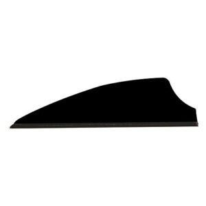 q2i fusion-ii vanes (pack of 100), black, 2.1"