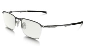 oakley prescription eyeglasses - conductor ox3187 02 - chrome (53-17-140)