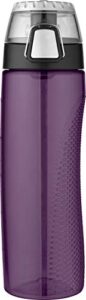 thermos 24 ounce tritan hydration bottle with meter, purple