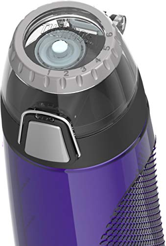 Thermos 24 Ounce Tritan Hydration Bottle with Meter, Purple