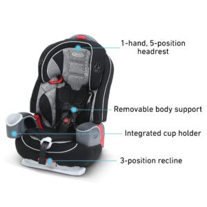 Graco Nautilus 65 LX 3-in-1 Harness Booster, Matrix