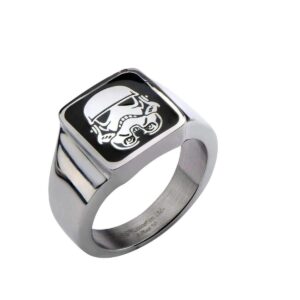 star wars stormtrooper men's ring size 9