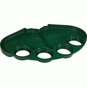 clarke tennis court valet tray - green