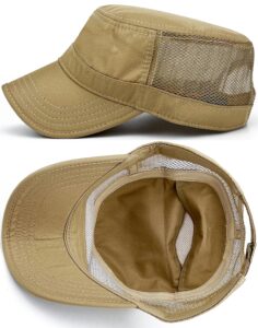 redsharks womens army cap military cap for mens castro patrol corp beige khaki