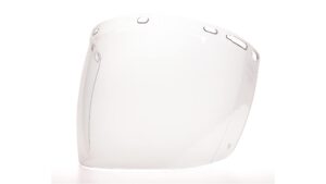 pyramex safety full face shield eye & face protection (headgear not included), clear tapered polycarbonate - ansi z87+