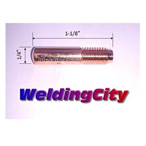 WeldingCity Pack of 10 MIG Welding Gun Contact Tip 000-067/770-177 (0.030") for Miller M-Series and Hobart H-Series MIG Guns