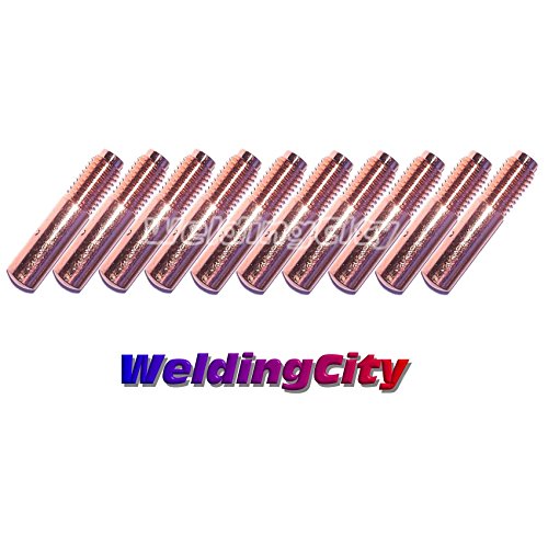 WeldingCity Pack of 10 MIG Welding Gun Contact Tip 000-067/770-177 (0.030") for Miller M-Series and Hobart H-Series MIG Guns