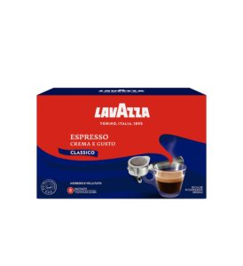 lavazza: "crema e gusto" pods (36 individually wrapped pods) [ italian import ]