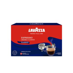 Lavazza: "Crema e Gusto" Pods (36 Individually Wrapped Pods) [ Italian Import ]