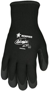 mcr safety memphis n9690xl ninja ice mechanic/ice fish glove, size xlarge (2 pair)