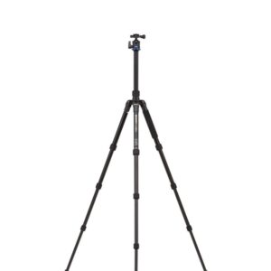 Benro FVY28AIH1 Velocity AL Series 2 Tripod Kit, 4 Section, Twist Lock, IH1 Head (Black)