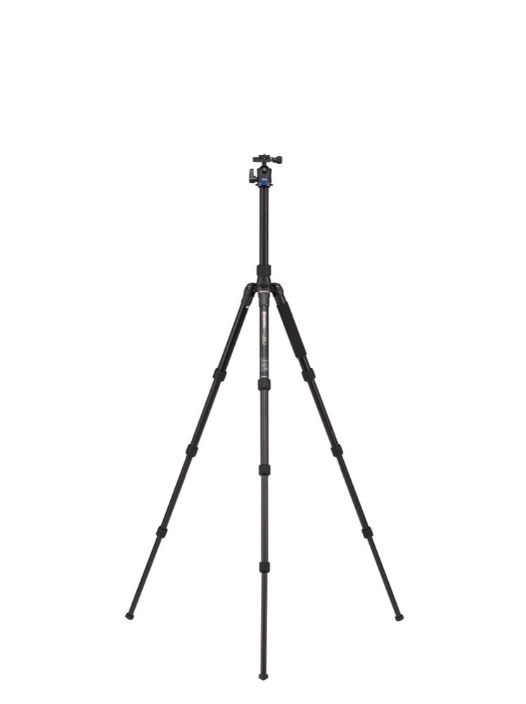 Benro FVY28AIH1 Velocity AL Series 2 Tripod Kit, 4 Section, Twist Lock, IH1 Head (Black)