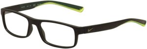 eyeglasses nike 7090 018 matte black/crystal photo blue