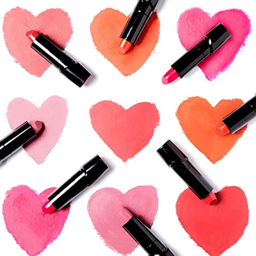 wet n wild Silk Finish Lipstick| Hydrating Lip Color| Rich Buildable Color| Dark Pink Frost