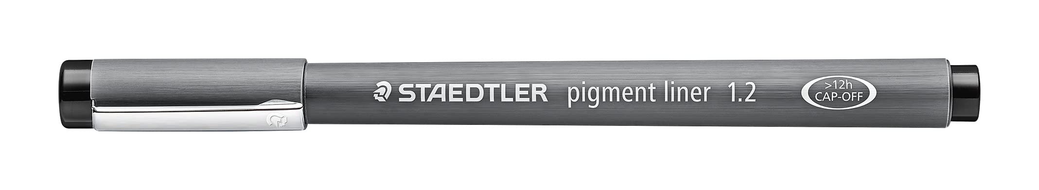 Staedtler Pigment Liner, Fineliner Pen For Drawing, Drafting, Journaling, 1.2mm, Black, 308 12-9 (308 12-9 VE)