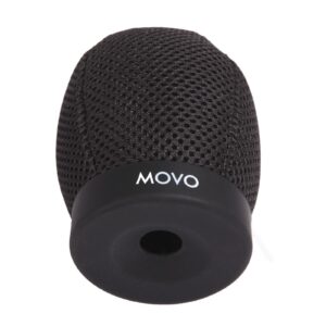 Movo WST120 Professional Premium Quality Ballistic Nylon Windscreen with Acoustic Foam Technology for Shotgun Microphones up to 10cm Long