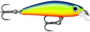 rapala ultra light minnow 04 hot steel lure, multi (ulm04hs), one size