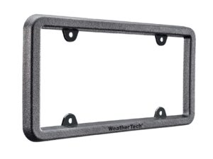 weathertech bumpframe - heavy-duty license plate and bumper protector