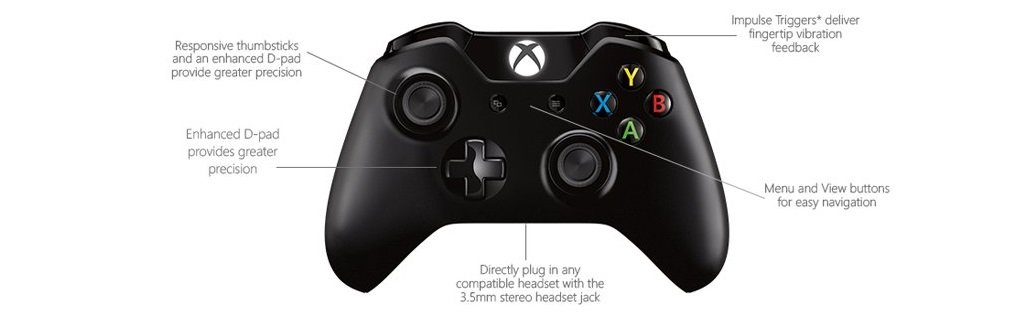 Xbox One Wireless Controller [Without Bluetooth]