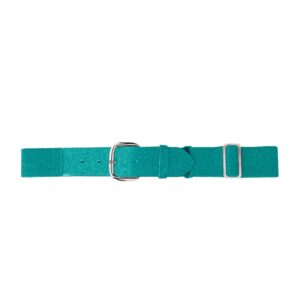 augusta sportswear kids' elastic baseball belt, teal, one size