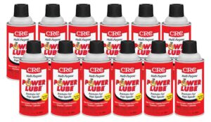 crc05005 power lube multi-purpose lubricant, 9 oz can, 12 per pack