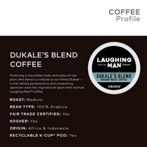 Laughing Man Dukale's Blend Coffee Keurig K-Cups, 16 Count