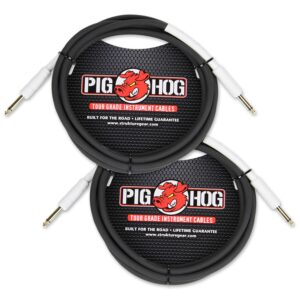 pig hog ph10 10' instrument cable dual pack