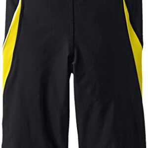 Speedo Men's Swimsuit Jammer PowerFlex Eco Taper Splice Team Colors - Manufacturer Discontinued