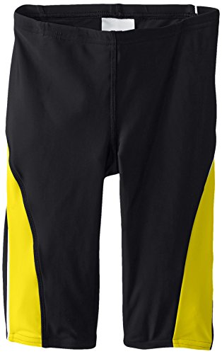 Speedo Men's Swimsuit Jammer PowerFlex Eco Taper Splice Team Colors - Manufacturer Discontinued