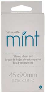 silhouette america silhouette mint stamp sheet set, xx-large