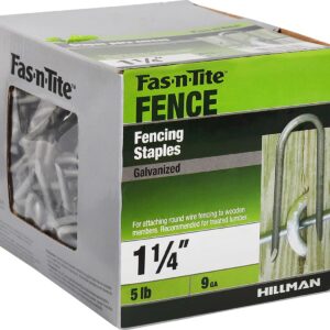 Hillman Fasteners Hot Dipped Galvanized Fence Staple #9 x 1-1/4"