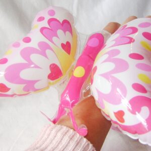 Henbrandt New Inflatable Butterfly Toy On Wrist Band Bracelet Hb