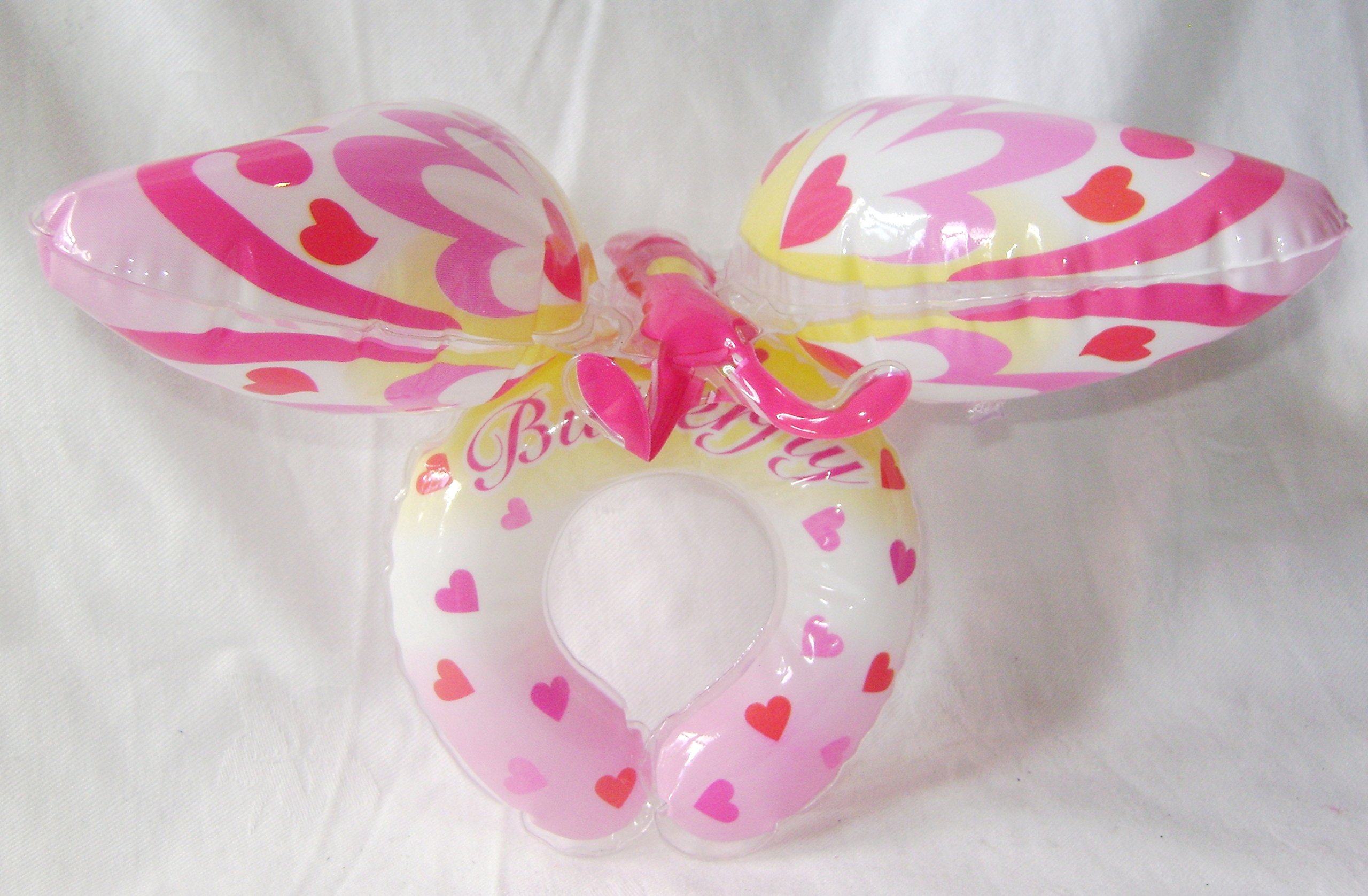 Henbrandt New Inflatable Butterfly Toy On Wrist Band Bracelet Hb