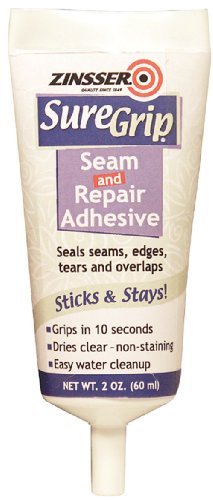 Zinsser 2861 SureGrip Seam & Repair Adhesive Tube, 2-Ounce, Model: 2861