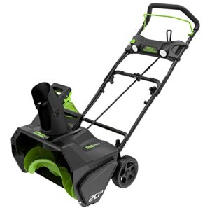 greenworks 80v (75+ compatible tools) 20” brushless cordless snow blower, tool only