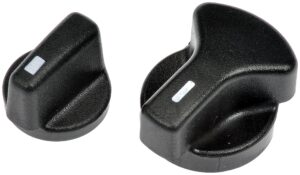 dorman 76837 heater a/c knob compatible with select ford models