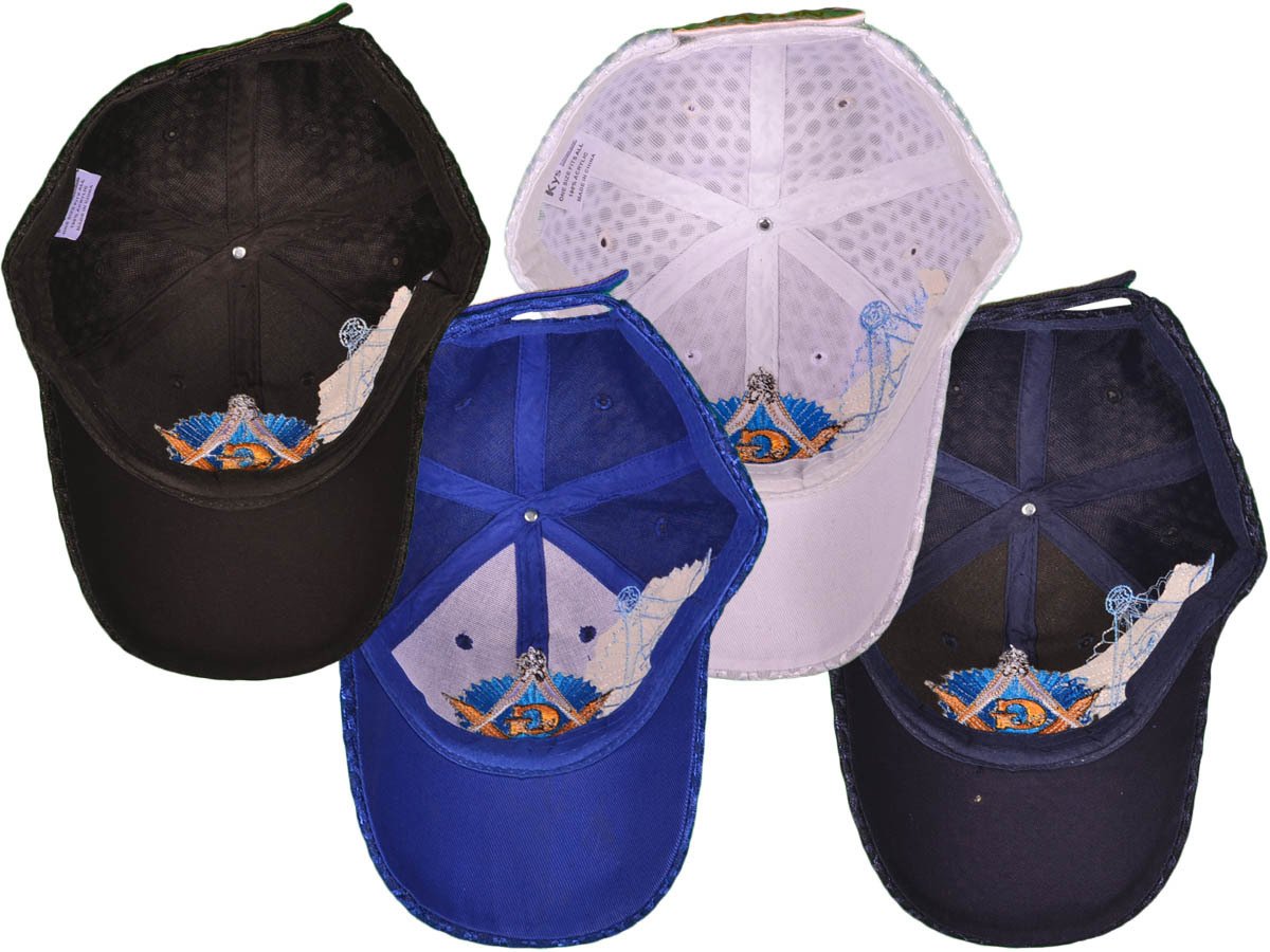 KYS **Dozen Pack** Wholesale ''Mason' Masonic Baseball Hats Caps (Assorted - 20671)