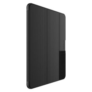 OtterBox SYMMETRY FOLIO SERIES Case for iPad 7th, 8th & 9th Gen (10.2" Display - 2019, 2020 & 2021 version) - STARRY NIGHT (CLEAR/BLACK/BLACK PU/DARK GREY MICROSUED), Magnetic Sleep/Wake Cover