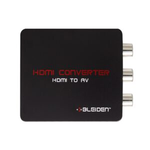 hdmi to composite av converter for amazon fire streaming stick: use amazon fire streaming stick with older tvs that have composite (red/white/yellow) inputs. [note: amazon stick sold separately]