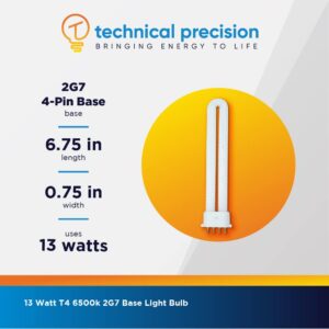 Technical Precision Replacement for LIGHT BULB/LAMP PL 120V 13W 6400K