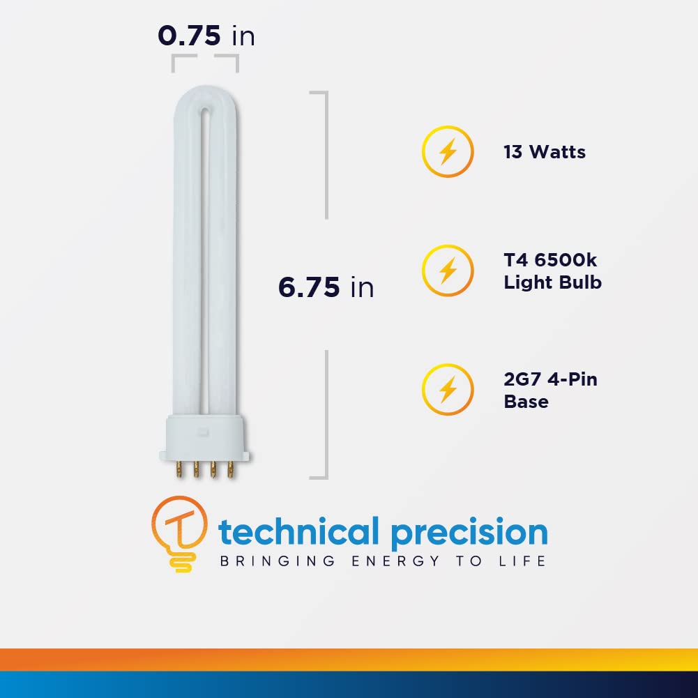 Technical Precision Replacement for LIGHT BULB/LAMP PL 120V 13W 6400K