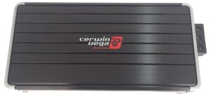 cerwin vega 4 channel amplifier 600w rms class d amp, ultra-compact, advanced protection, for car audio systems - perfect amplifier with bass knob, ideal for car speakers sound quality b54