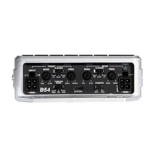 Cerwin Vega 4 Channel Amplifier 600W RMS Class D Amp, Ultra-Compact, Advanced Protection, for Car Audio Systems - Perfect Amplifier with Bass Knob, Ideal for Car Speakers Sound Quality B54